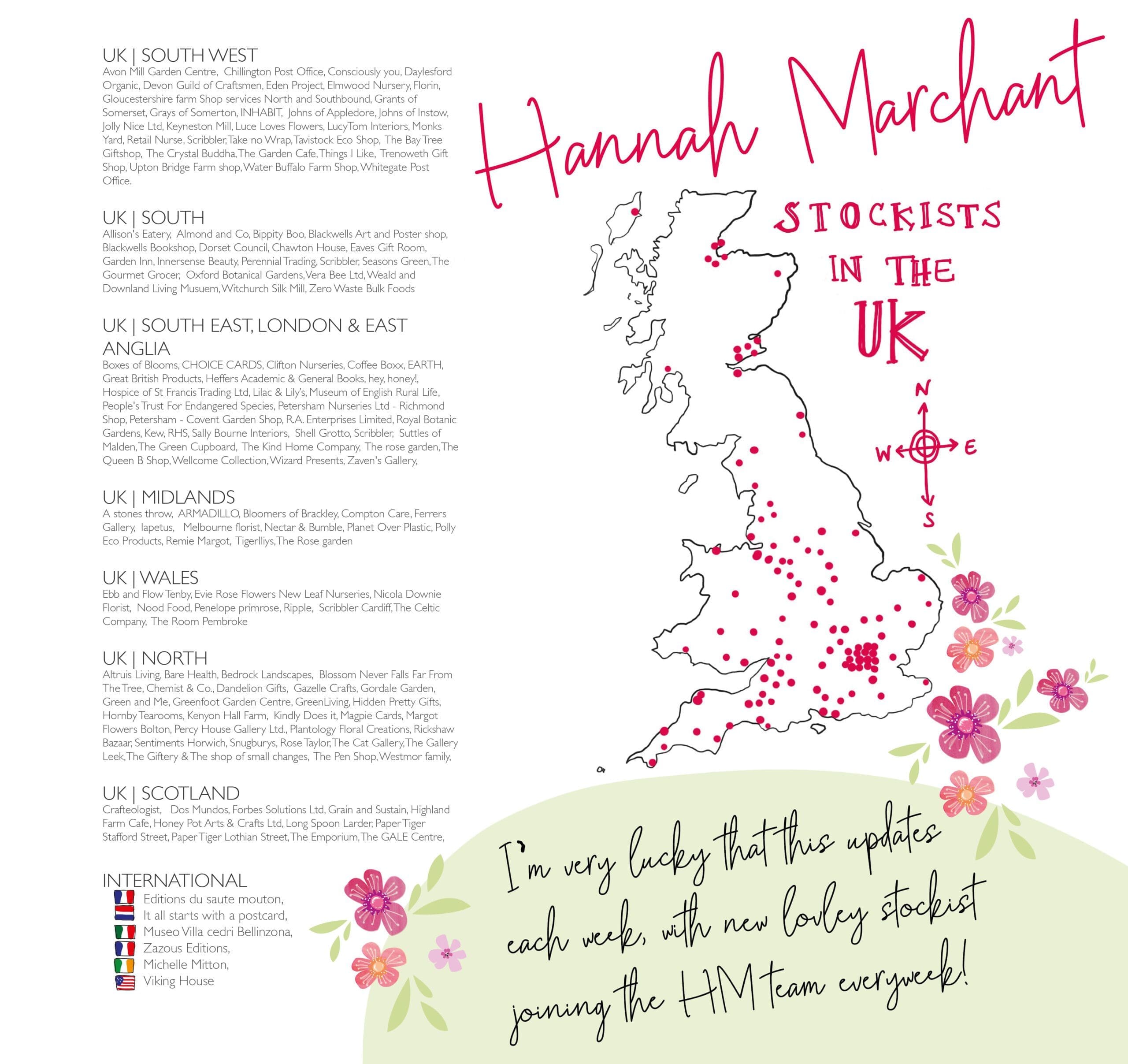 Eco friendly greetings cards & seed cards | Hannah Marchant